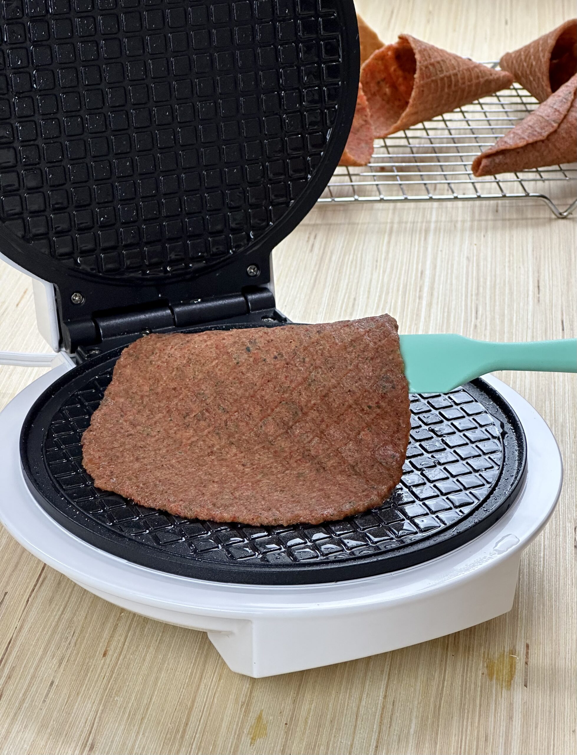 How To Make Cereal Waffle Cones