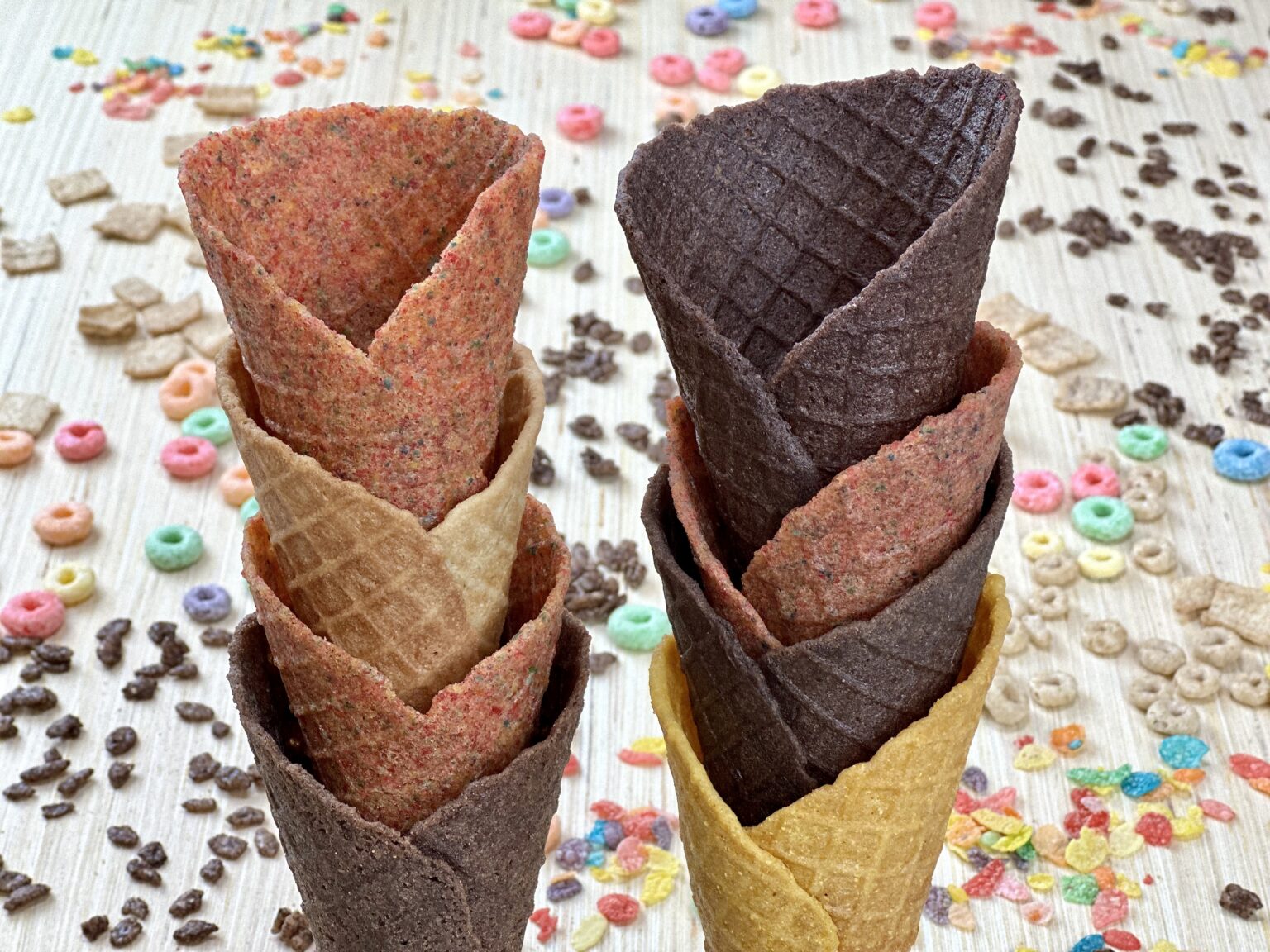How To Make Cereal Waffle Cones