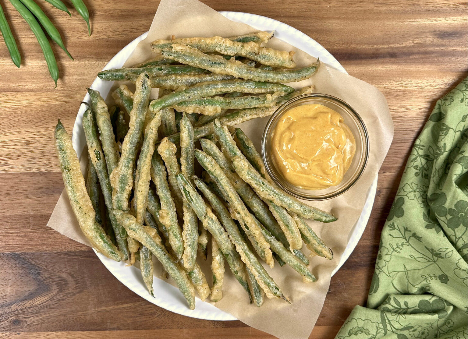 Crispy Fried Green Beans | In Good Flavor