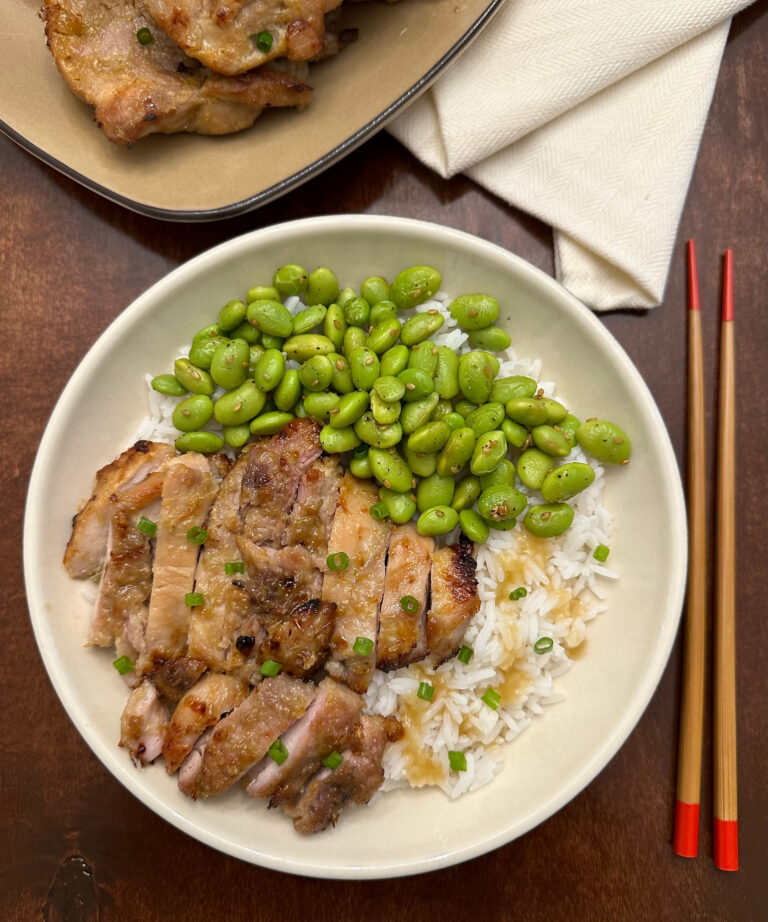 Lemongrass Chicken Rice Bowl | In Good Flavor