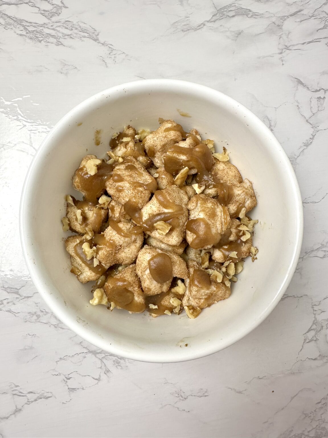 Small Batch Microwave Monkey Bread | In Good Flavor