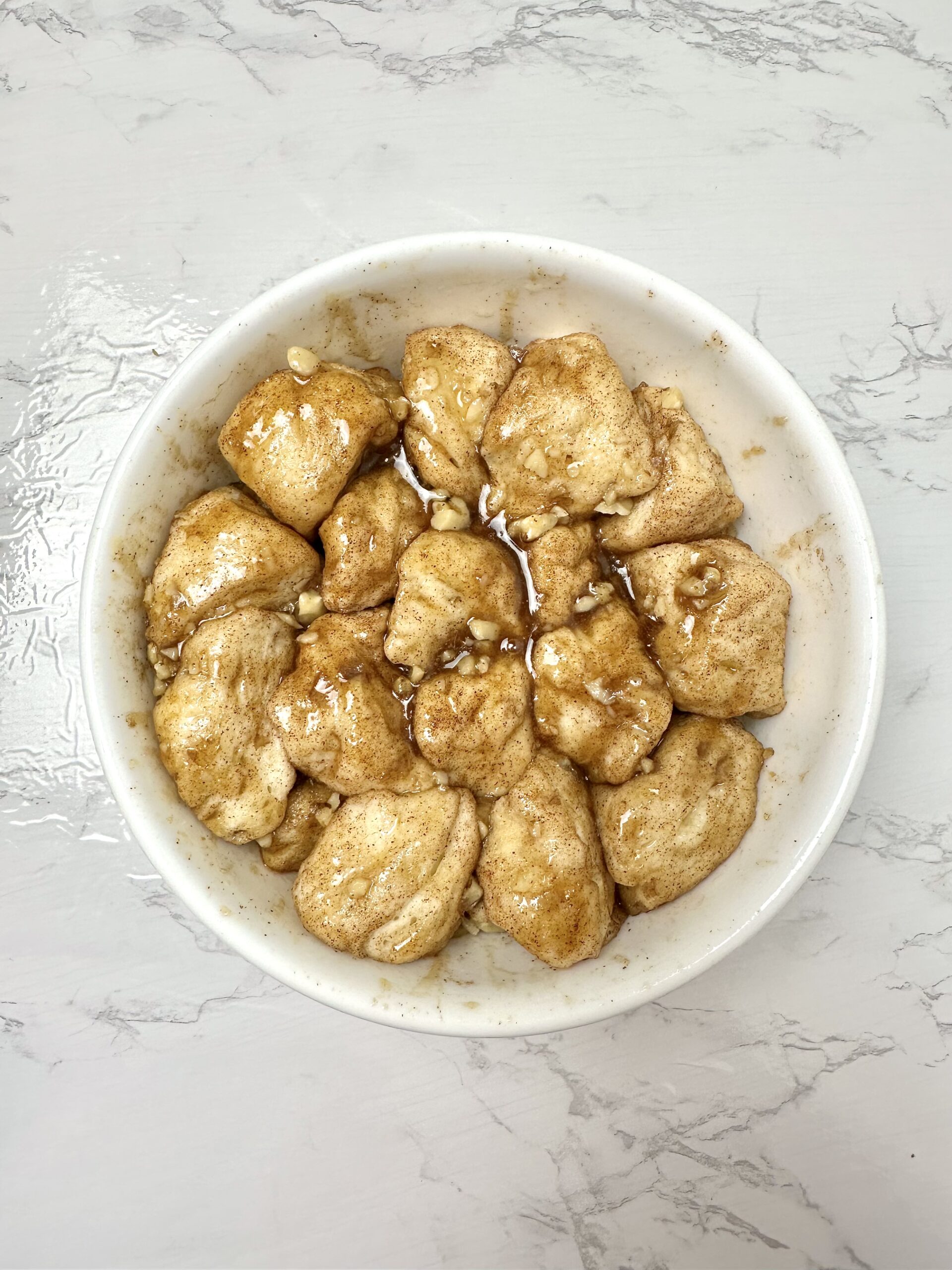 Small Batch Microwave Monkey Bread | In Good Flavor