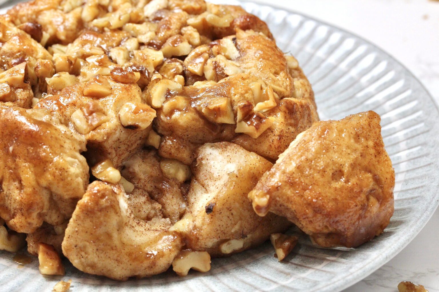 Small Batch Microwave Monkey Bread | In Good Flavor