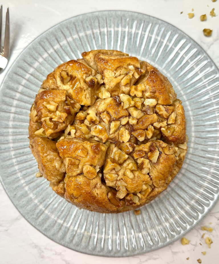 Small Batch Microwave Monkey Bread | In Good Flavor