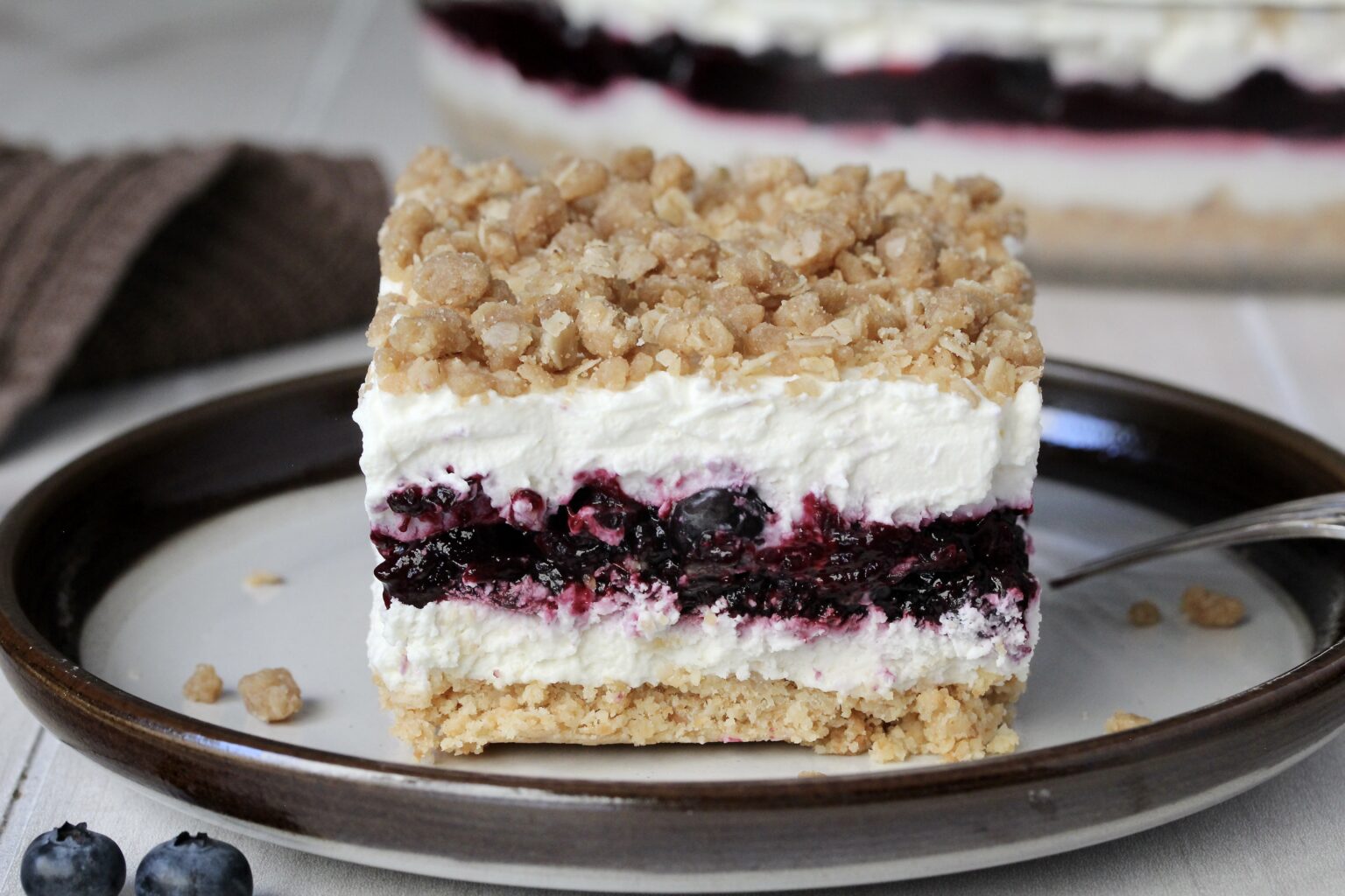 Blueberry Pie Lush Dessert | In Good Flavor